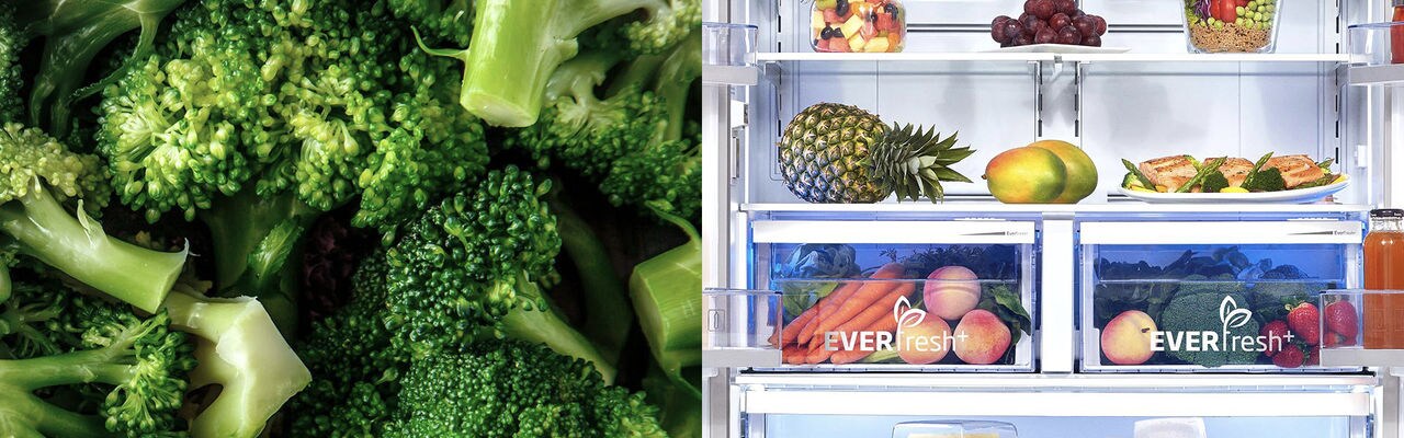 Halten Sie frische Produkte bis zu 3 Mal länger haltbar! Beko EverFresh+