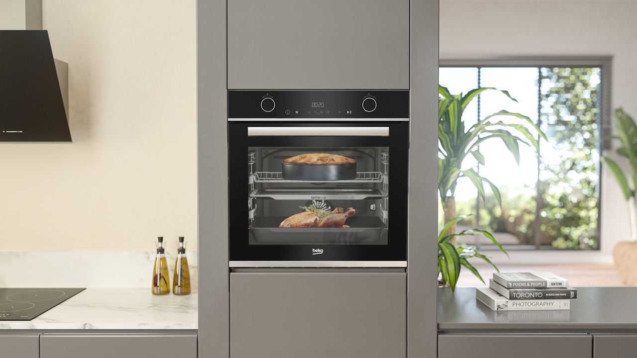 Beko | Neuer Einbau-Backofen - Ein Ofen, zwei Garräume
