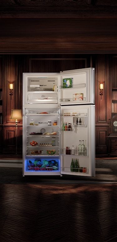 66cm Double Door Fridge