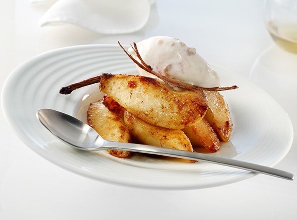 Peras salteadas con helado | Eat Like A Pro con Berasategui