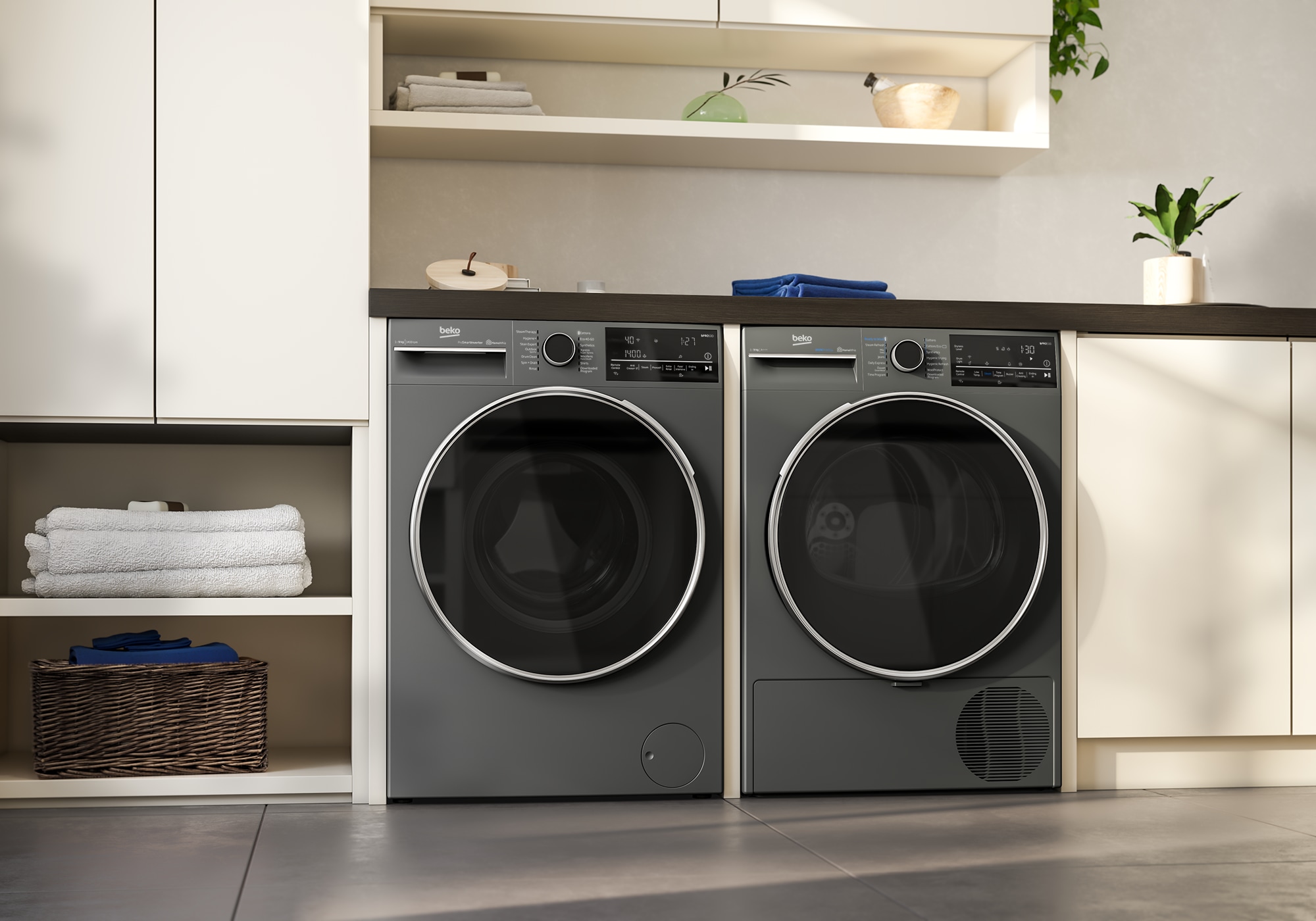 Freistehende Waschmaschine (6 kg, 1400 U-Min) | WML61433NPS1 | BEKO
