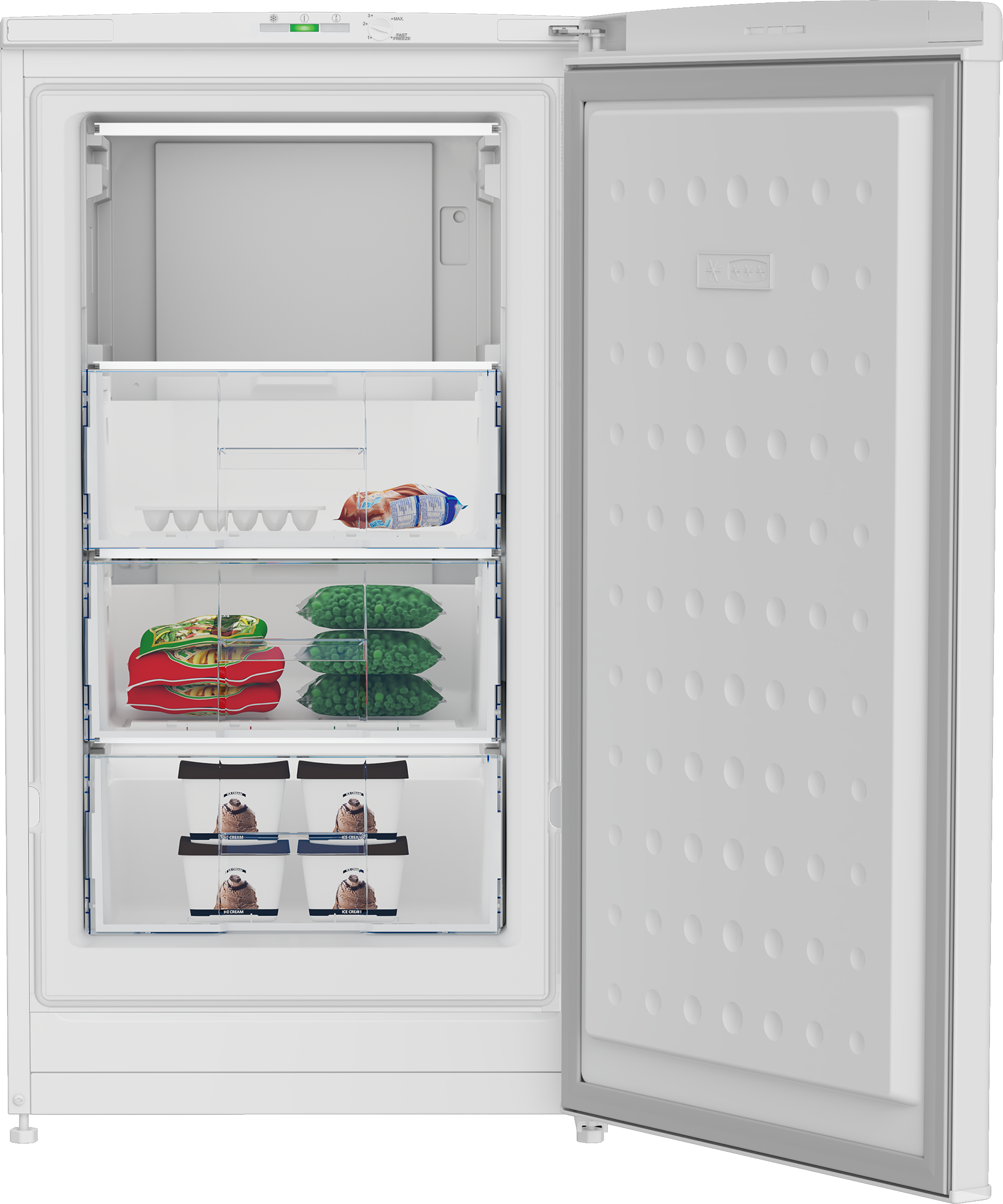 FSE13040N | 117 L Rechtop Diepvriezer | BEKOGLOBAL