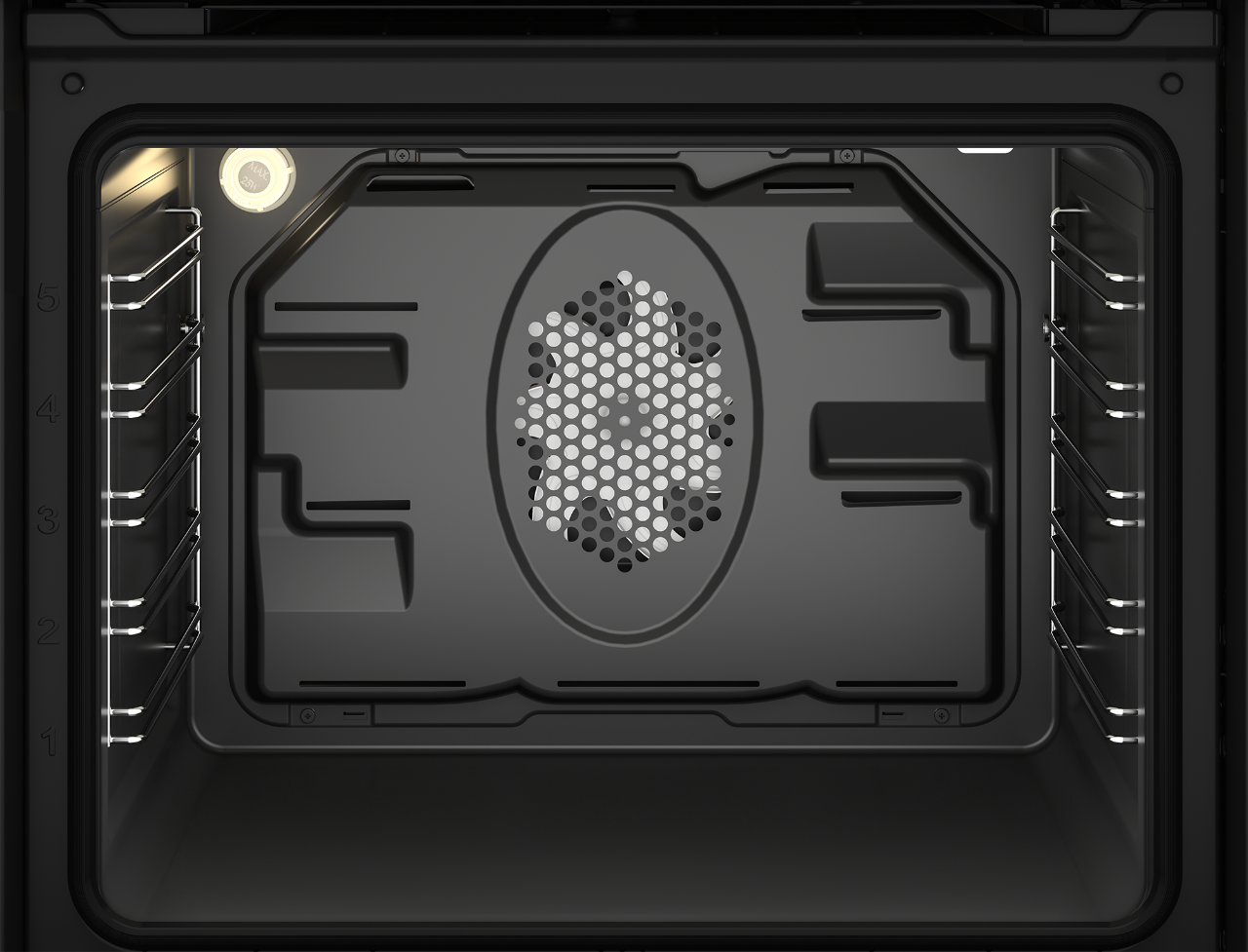 Ugradni set (Uz pomoć ventilatora Rerna / Staklokeramika Grijna ploča ...