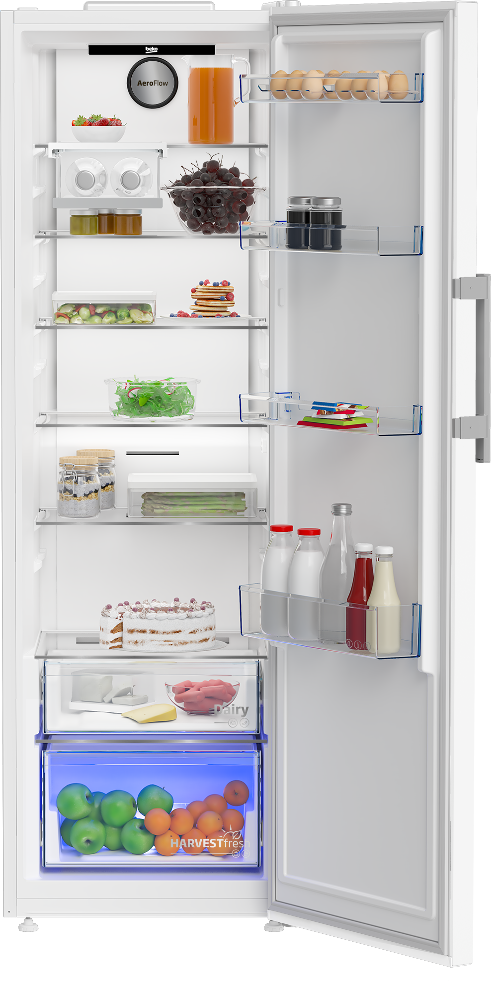 B3RMLNE444HW1 - Lednice 365 L | Beko CZ