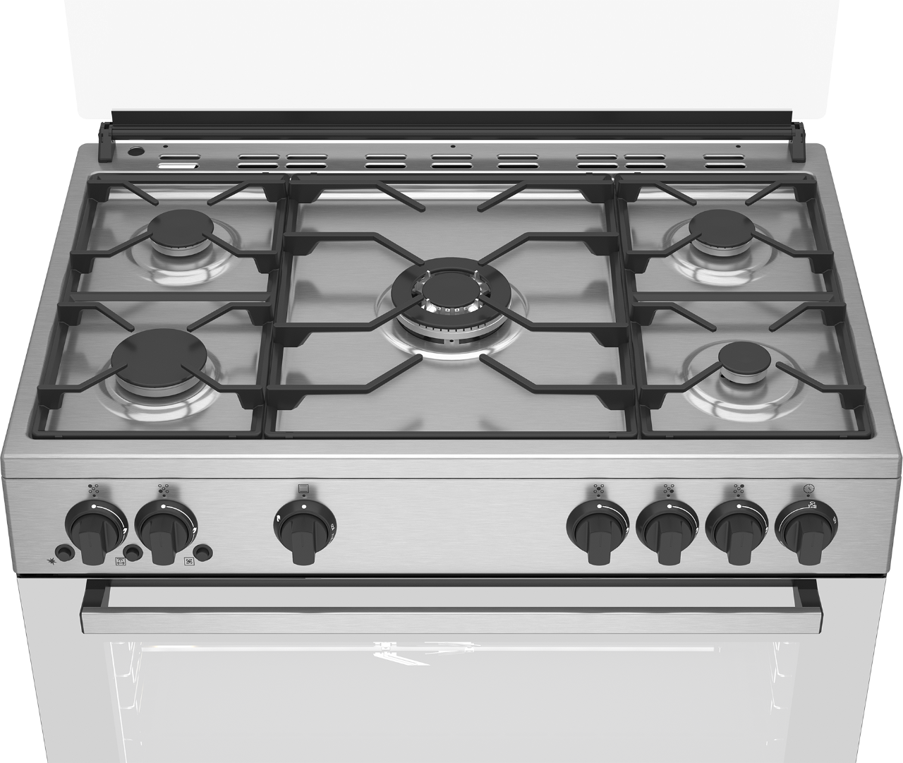 Freestanding Cooker Fan Assisted Gas 90 cm GGR 15115 DX NS | Beko EG