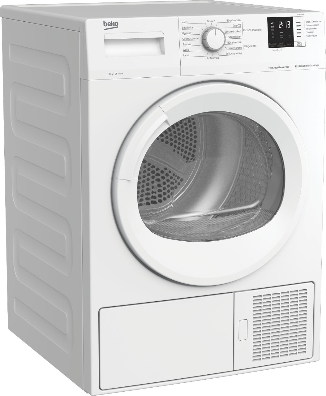 Trockner (Wärmepumpentrockner, 8 kg) | DS852GAV | BEKO