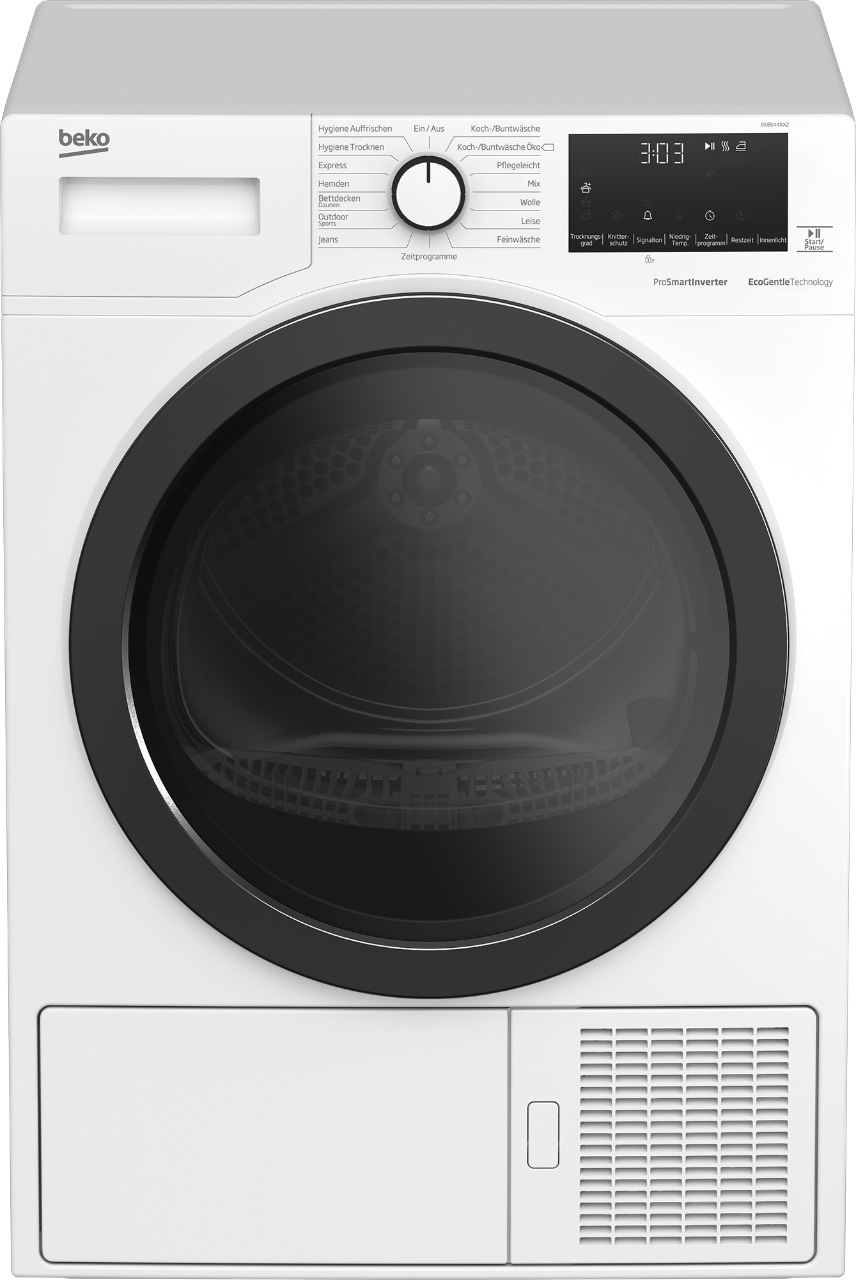 DE8544RX2 | Trockner (Wärmepumpentrockner, 8 kg) | BEKO