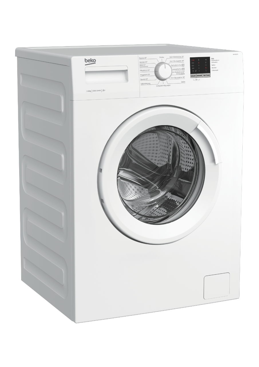 Freistehende Waschmaschine (6 kg, 1000 U-Min) | WM 6101 PS | BEKO