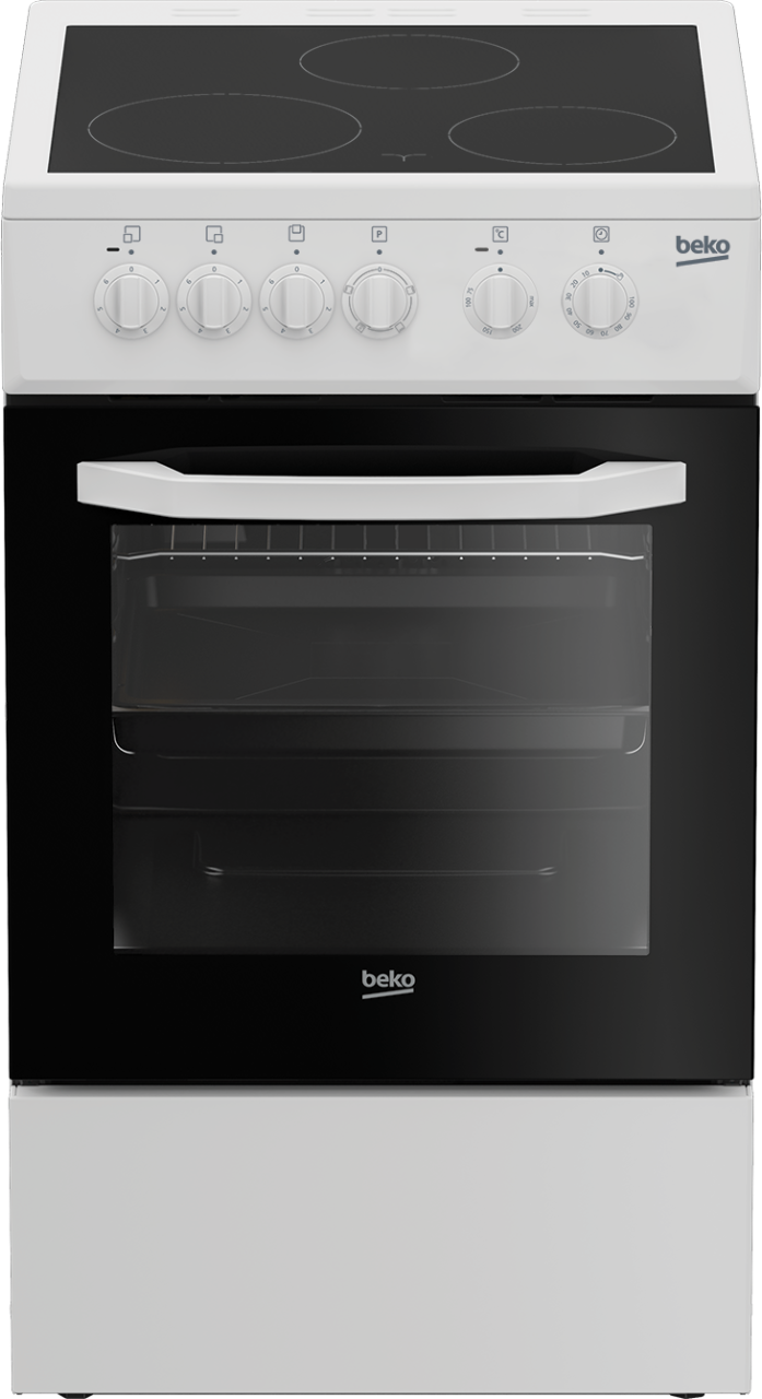 Freestanding Cooker (Conventional, 50 cm) | CSS 48100 GW | BEKO
