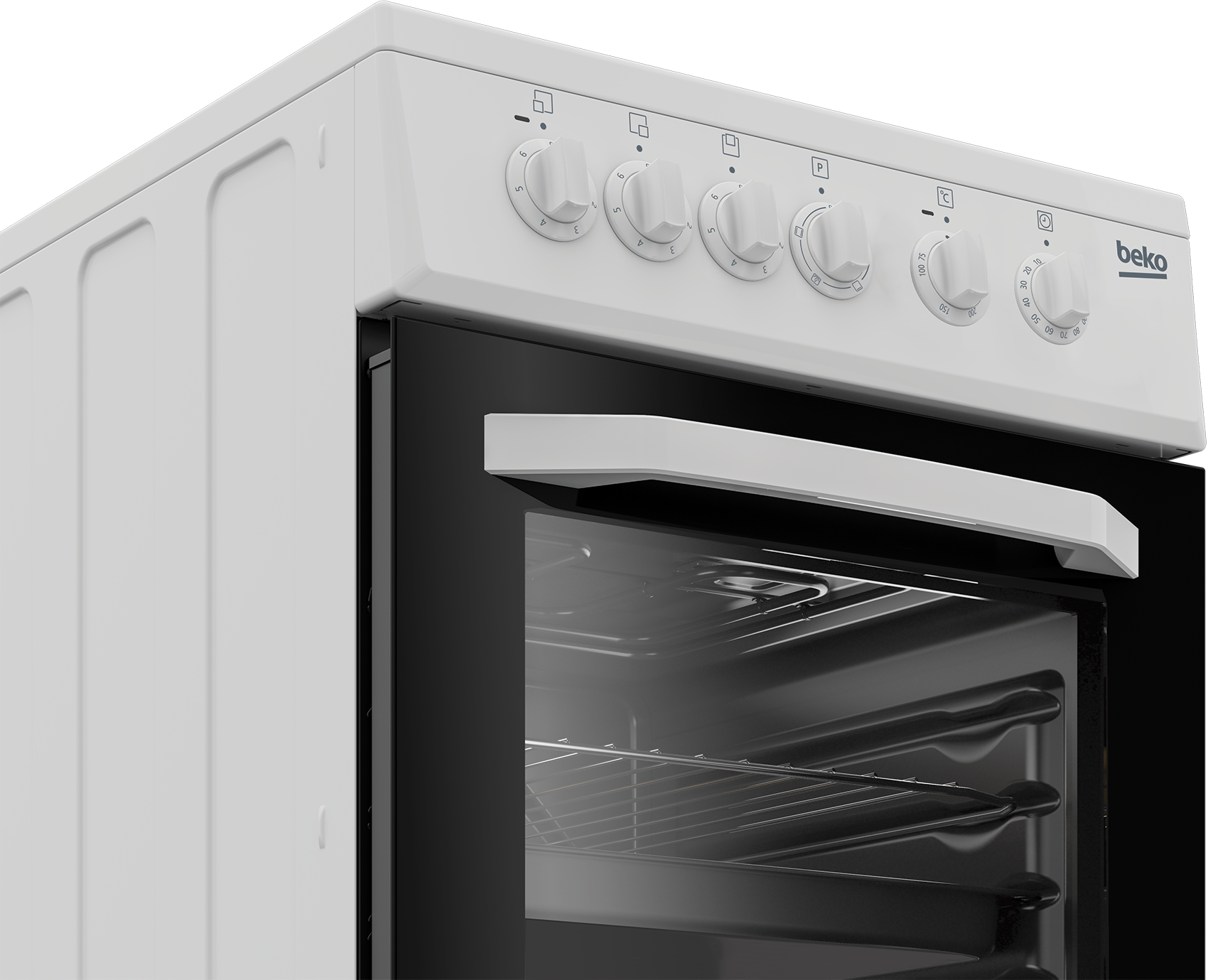 Freestanding Cooker (Conventional, 50 cm) | CSS 48100 GW | BEKO