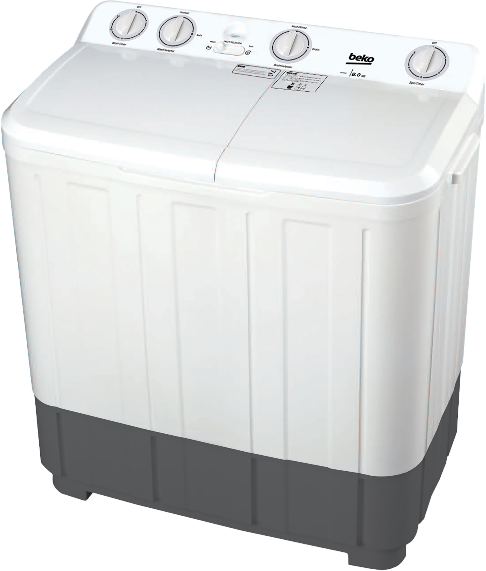 WTT13S | Semi-Automatic Washing Machine (12 kg) | BEKOGLOBAL