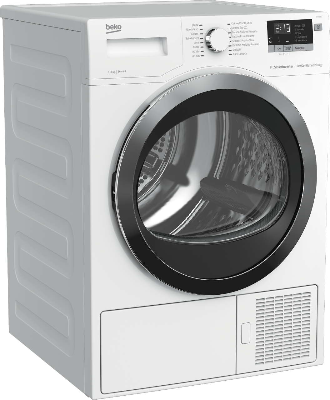 Asciugatrice, 8 kg, a Pompa di Calore | DRY833CI | BEKO