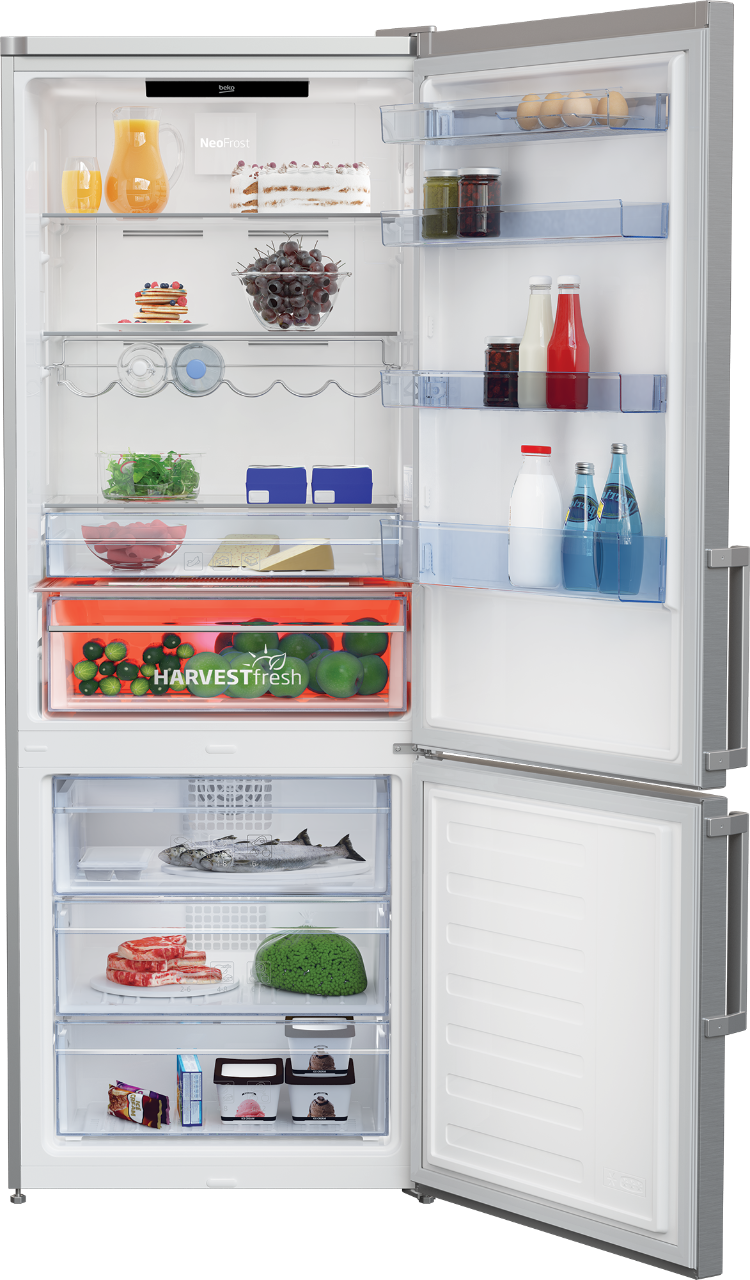 Frigorifero Combinato, Total No-Frost, 70 cm | RCNE560E41ZXN | BEKO