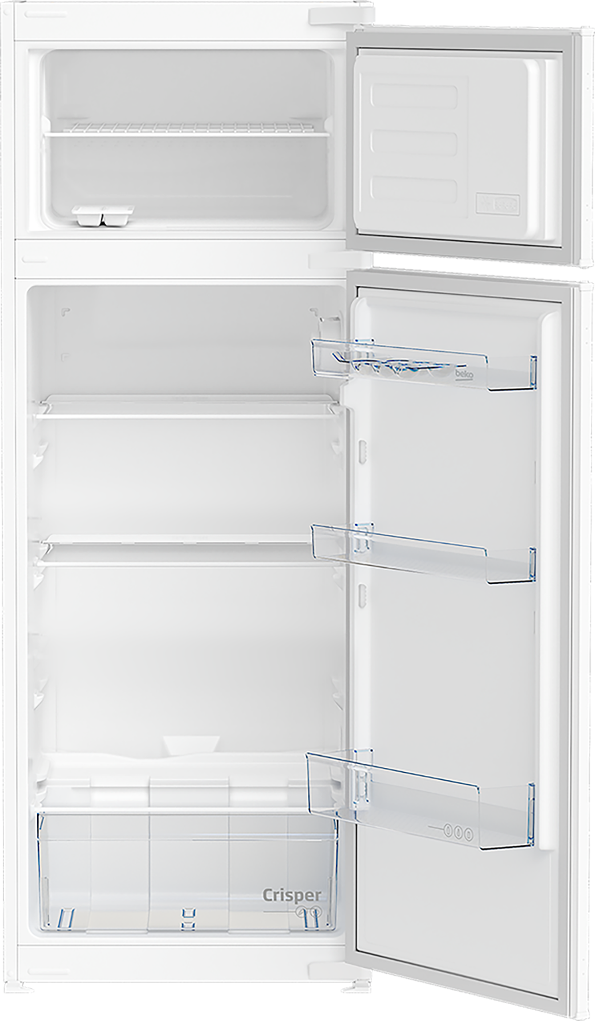 BDSA250K4SN | Frigorifero da Incasso Doppia Porta, Statico, h 145 cm ...