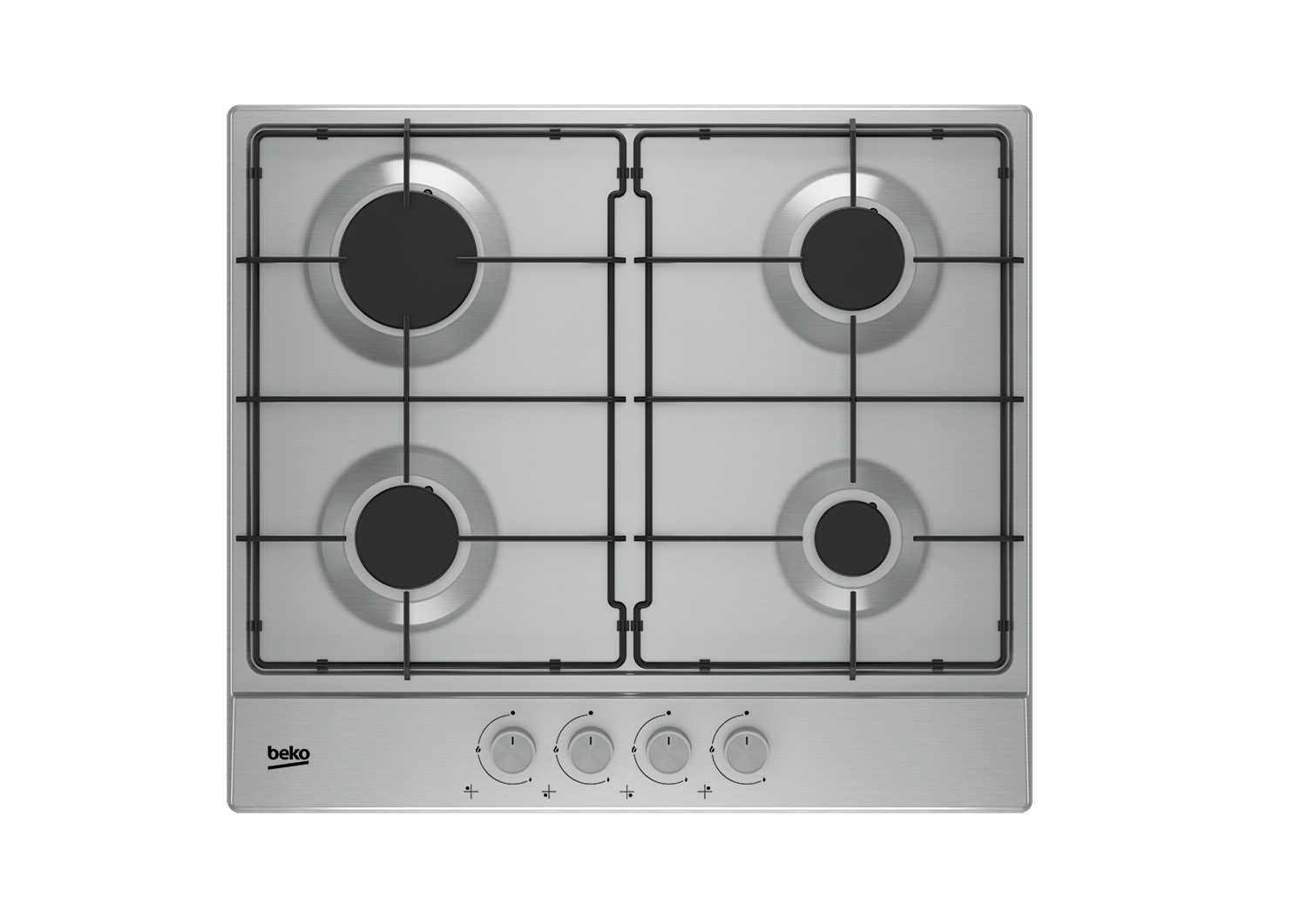 60 cm Gas Piano Cottura da Incasso ( 4 Bruciatori a Gas ) | HIAG 64224 ...