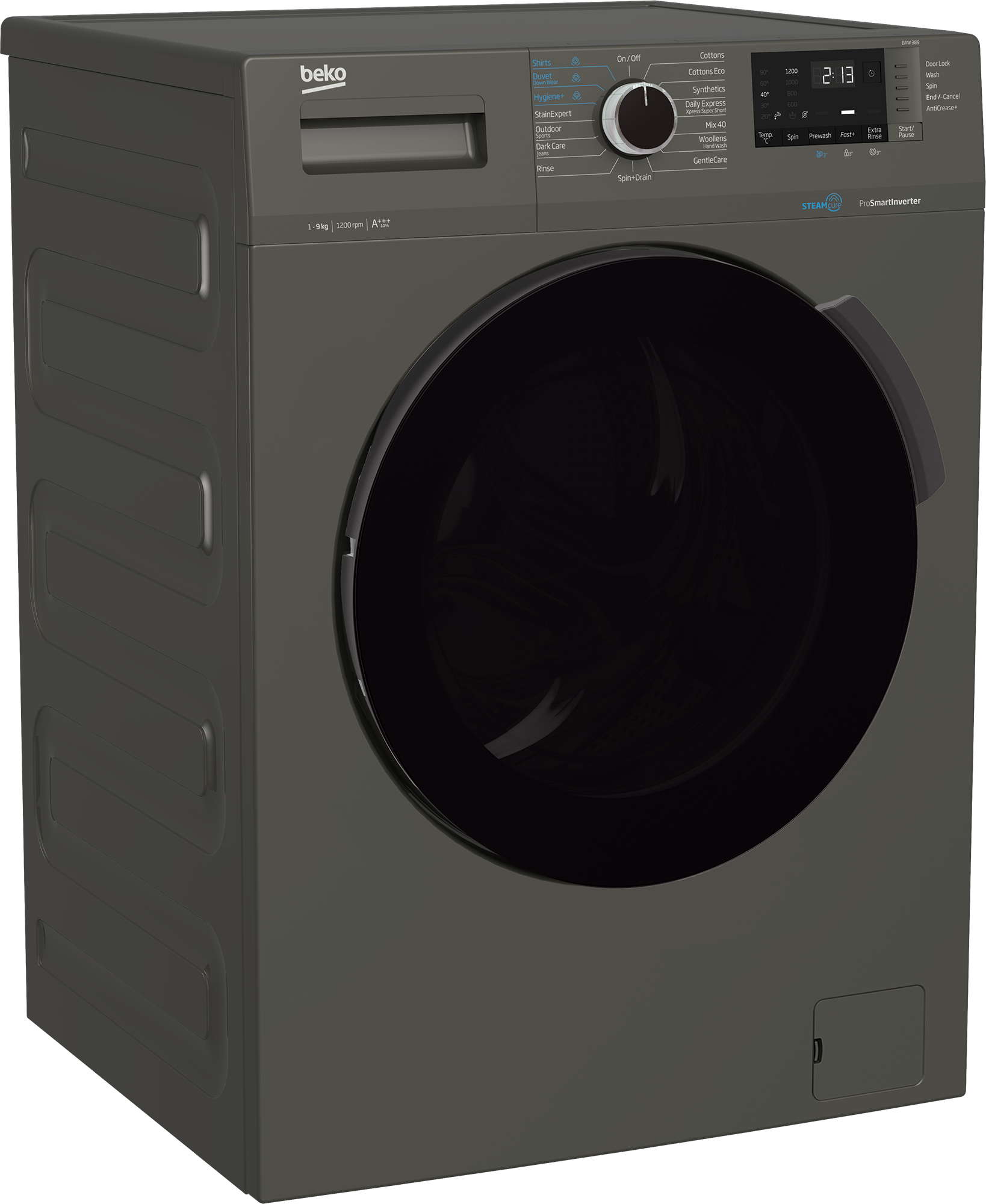 Freestanding Washing Machine (9 kg, 1200 rpm) | BAW 389 UK | BEKO