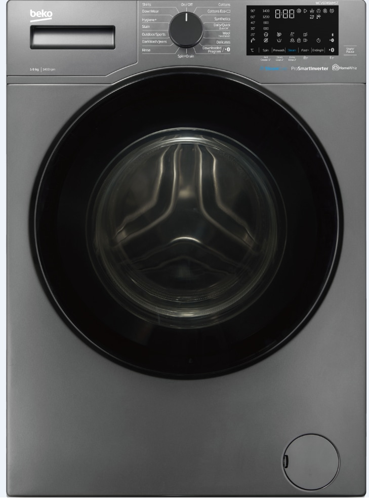 WCV9749XMST | Freestanding Washing Machine (9 kg, 1400 rpm) | BEKOGLOBAL