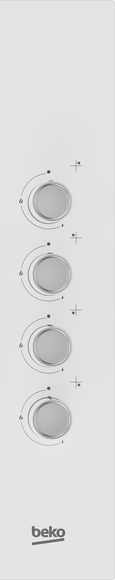 HILW 64122 SW | Built-In Hob (Gas, 60 cm) | BEKO