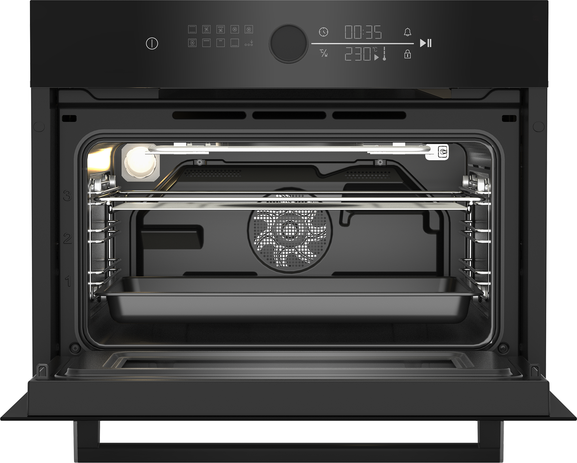 BBCW17400B | Built-In Oven (45 cm Compact, 48 L) | BEKO