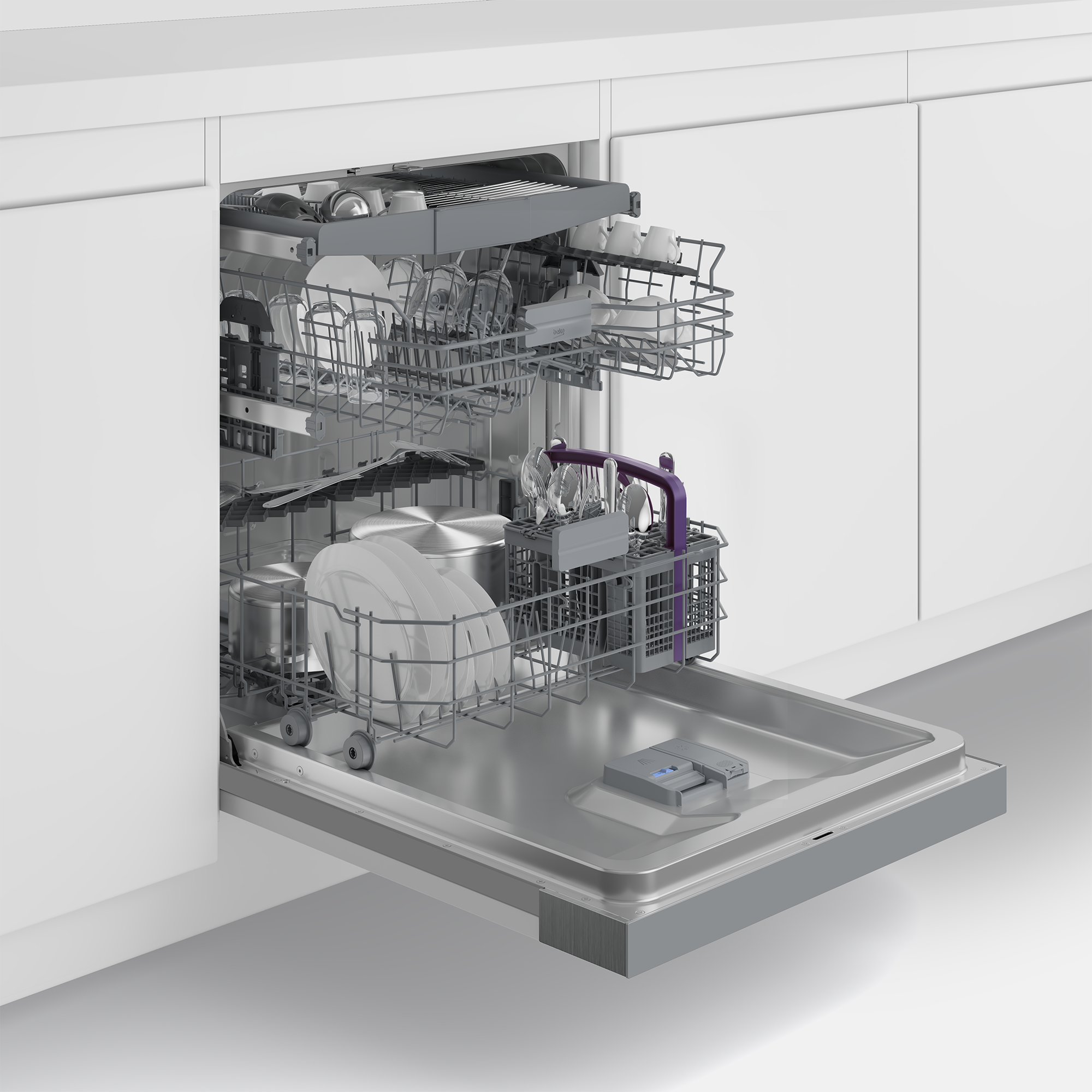 BDSN36640XC2 | 16 Plaats instellingen Half geïntegreerd volledige ...