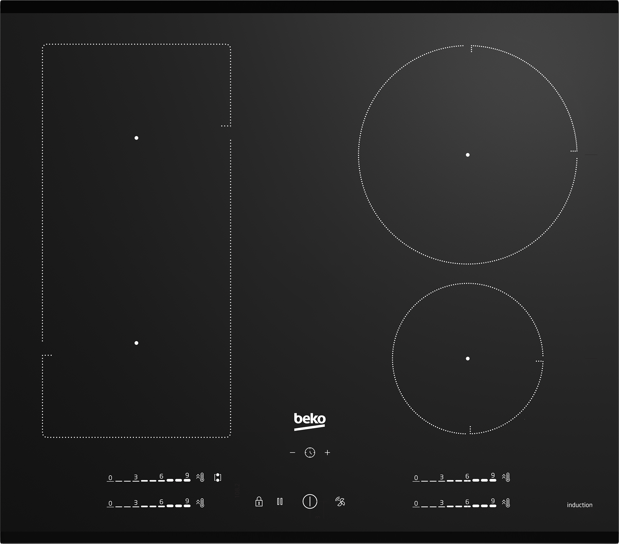 BCT601IGN | Built-In Cooktop (Induction, 60 cm) | BEKO