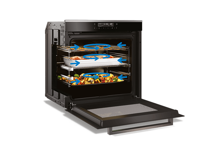 Side Venting Pyrolytic Built-In Oven (60 cm, 94 L) | BBO60B2PB | BEKO