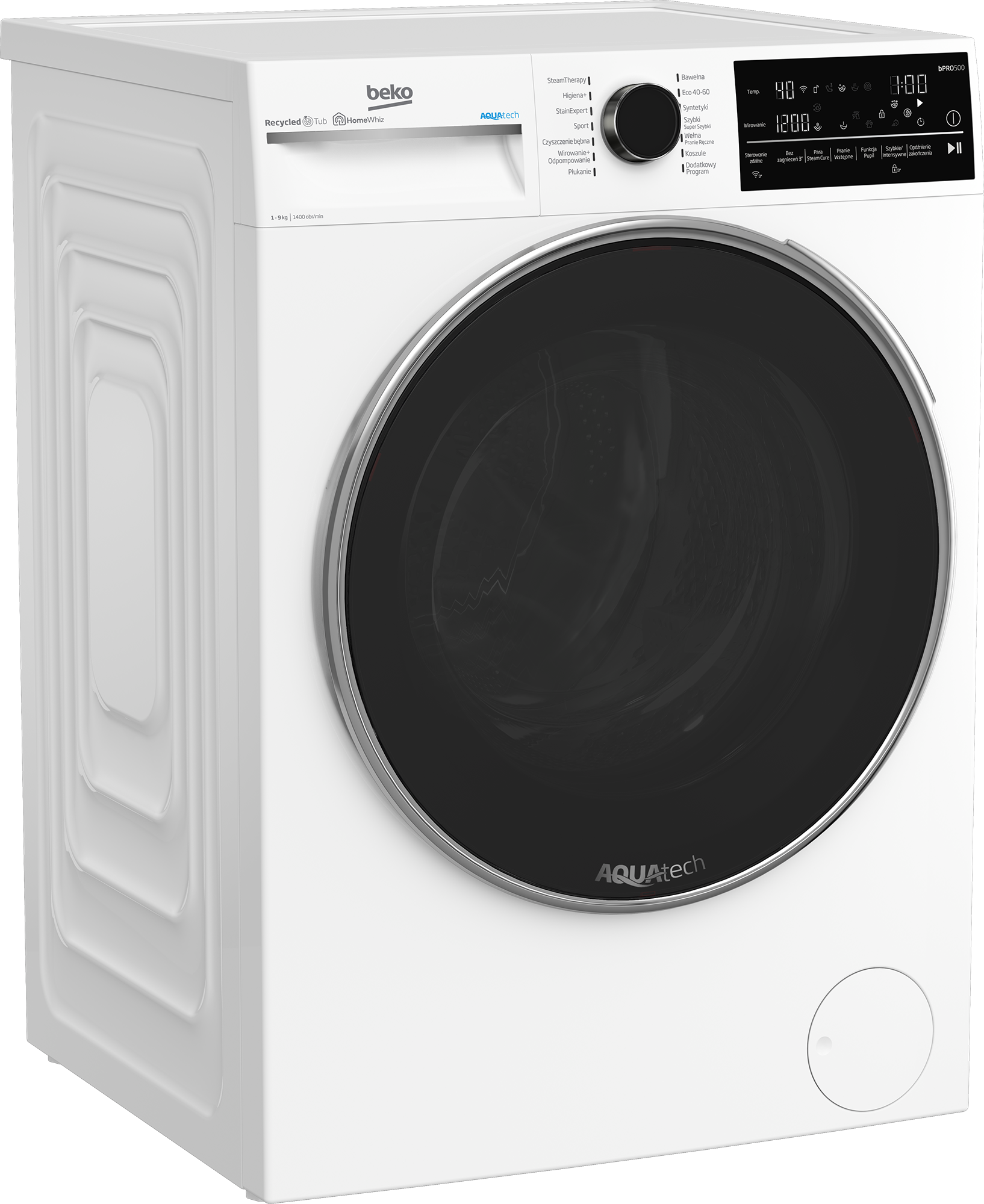 B5WFT89408WDC | Pralka wolnostojąca (9 kg, 1400 rpm) | BEKO