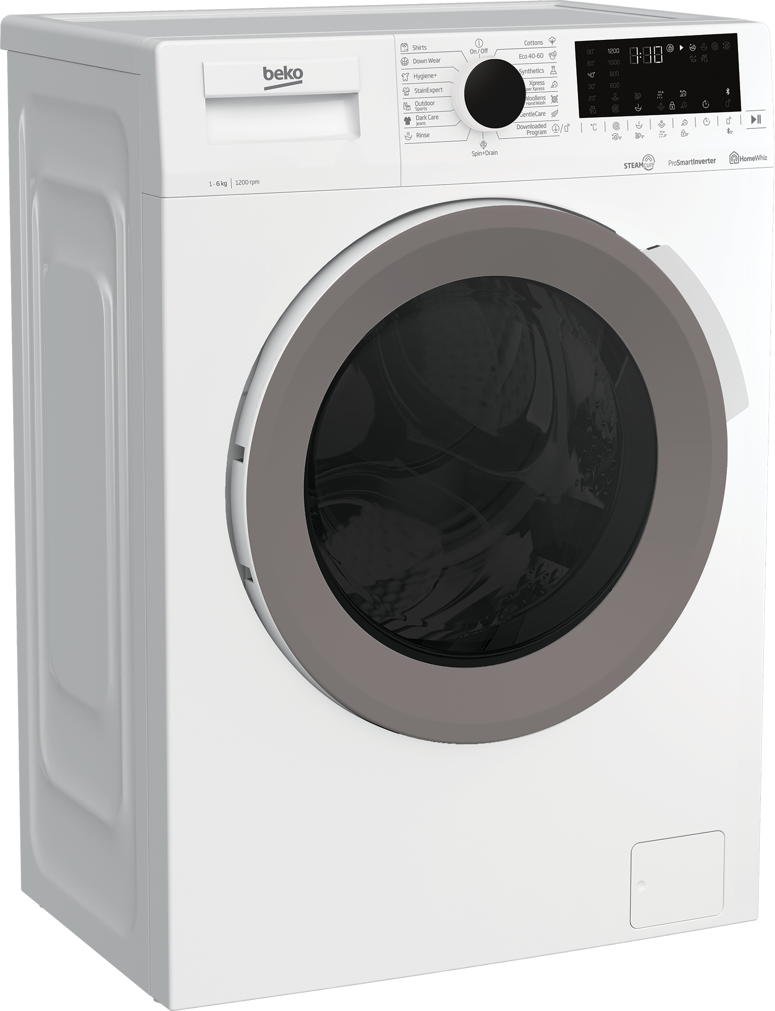 WUE 6636C XA | Samostojeća veš mašina (6 kg, 1200 rpm) | BEKOGLOBAL