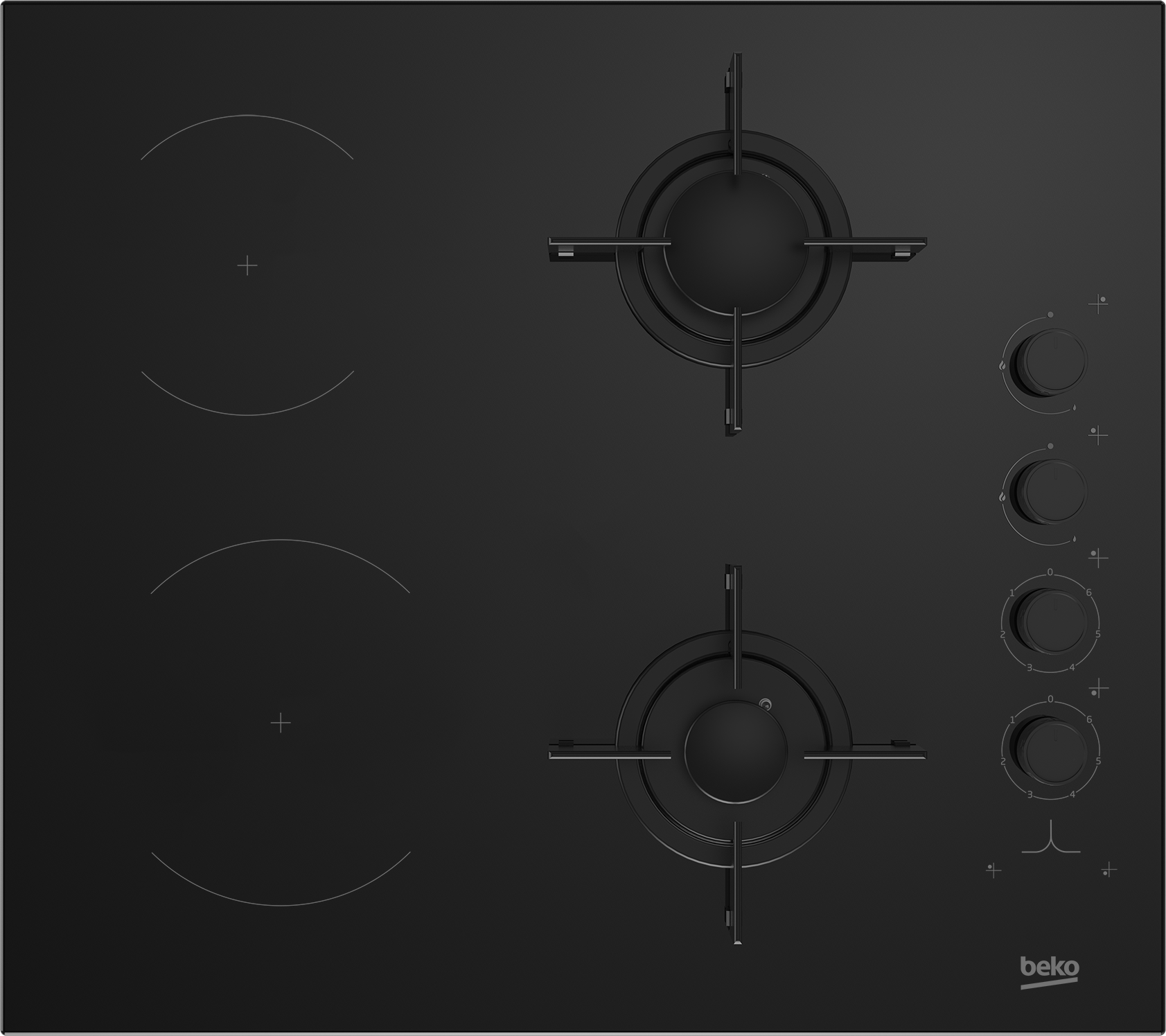 Ugradna ploča (Dualno napajanje, 60 cm) | HILM 64120 S | BEKO
