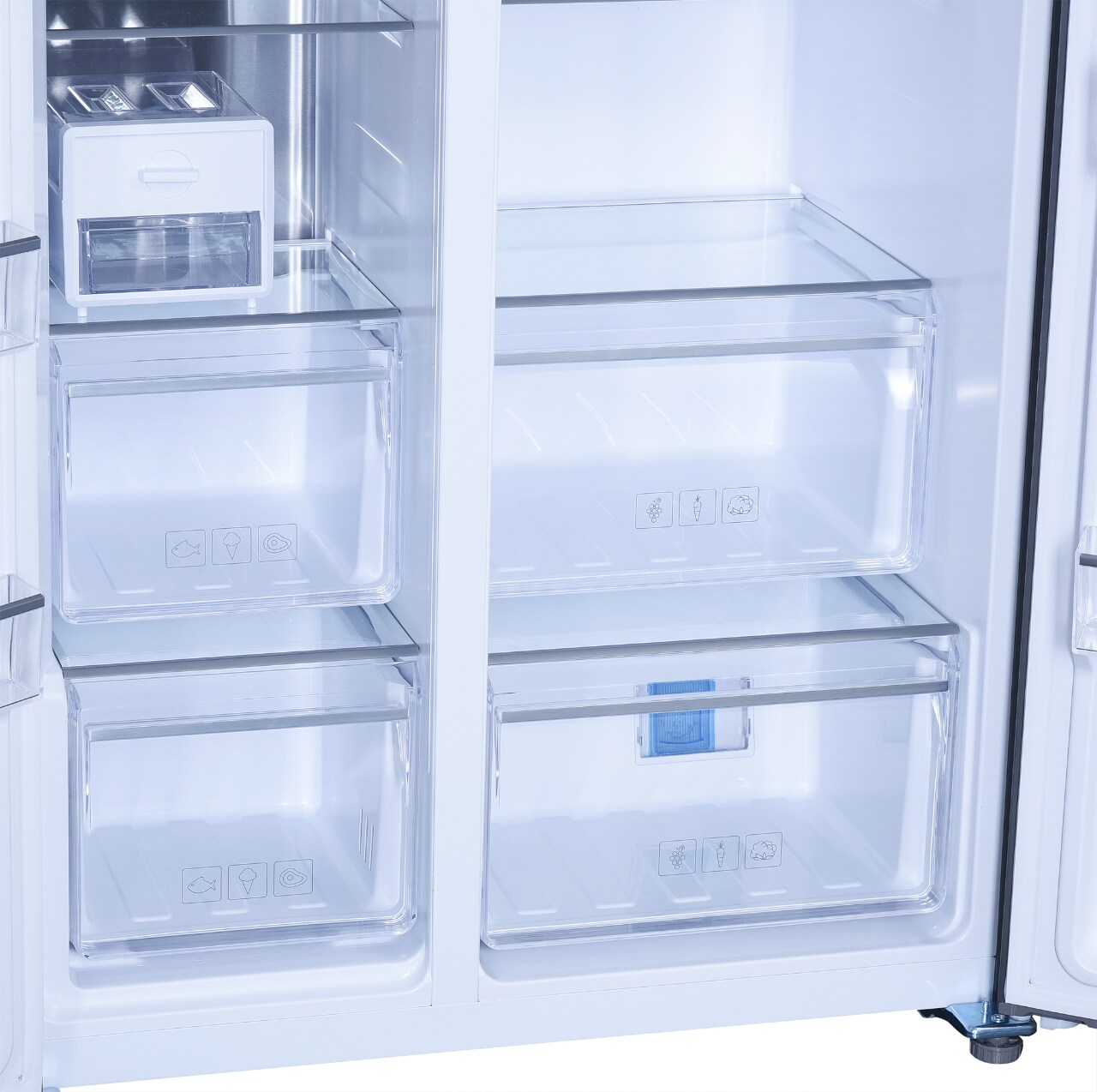Fridge Freezer (Side by Side, 90.5 cm) | GNO5231XPSG | BEKO