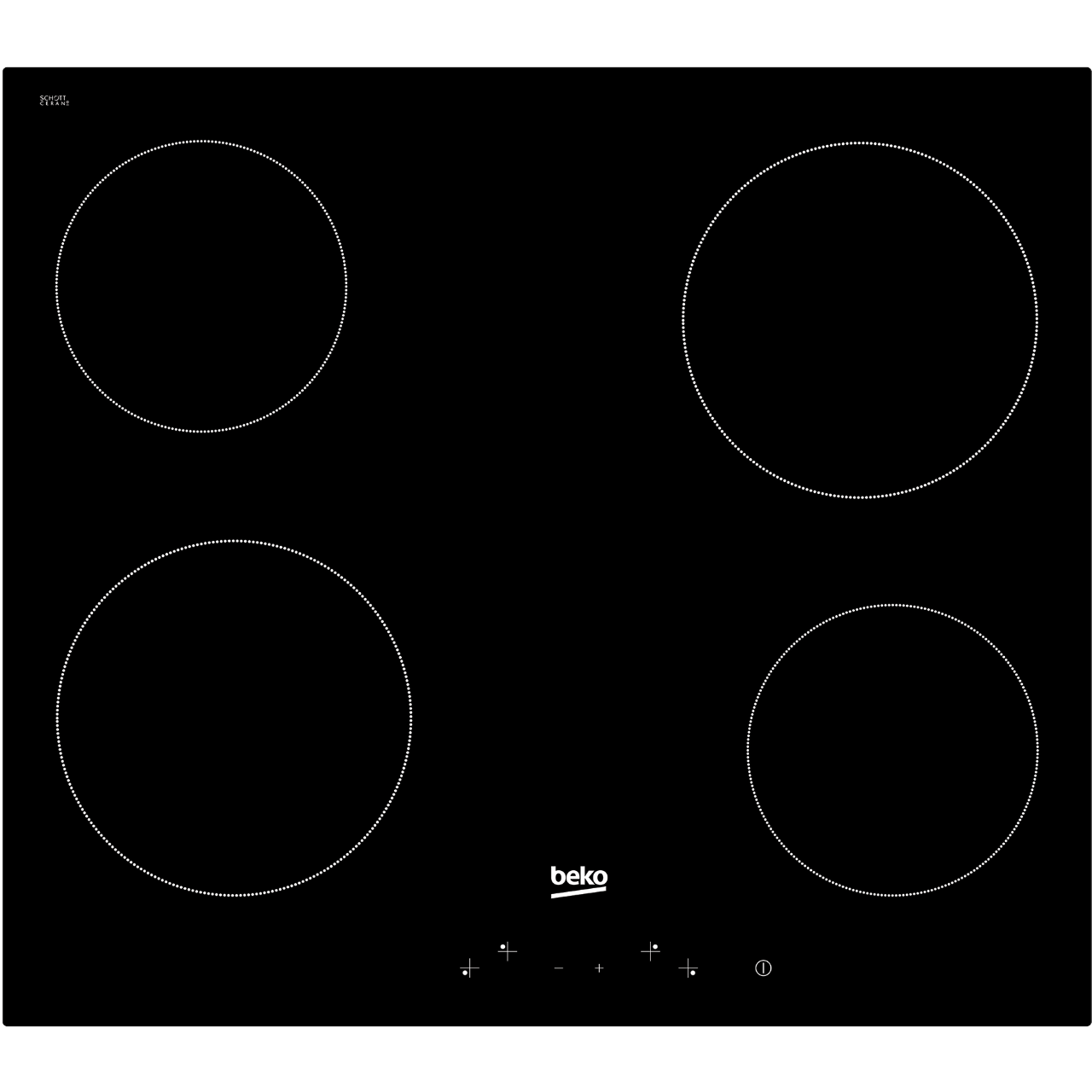 HIC64400E - Sklokeramická varná doska 60 cm | Beko SK