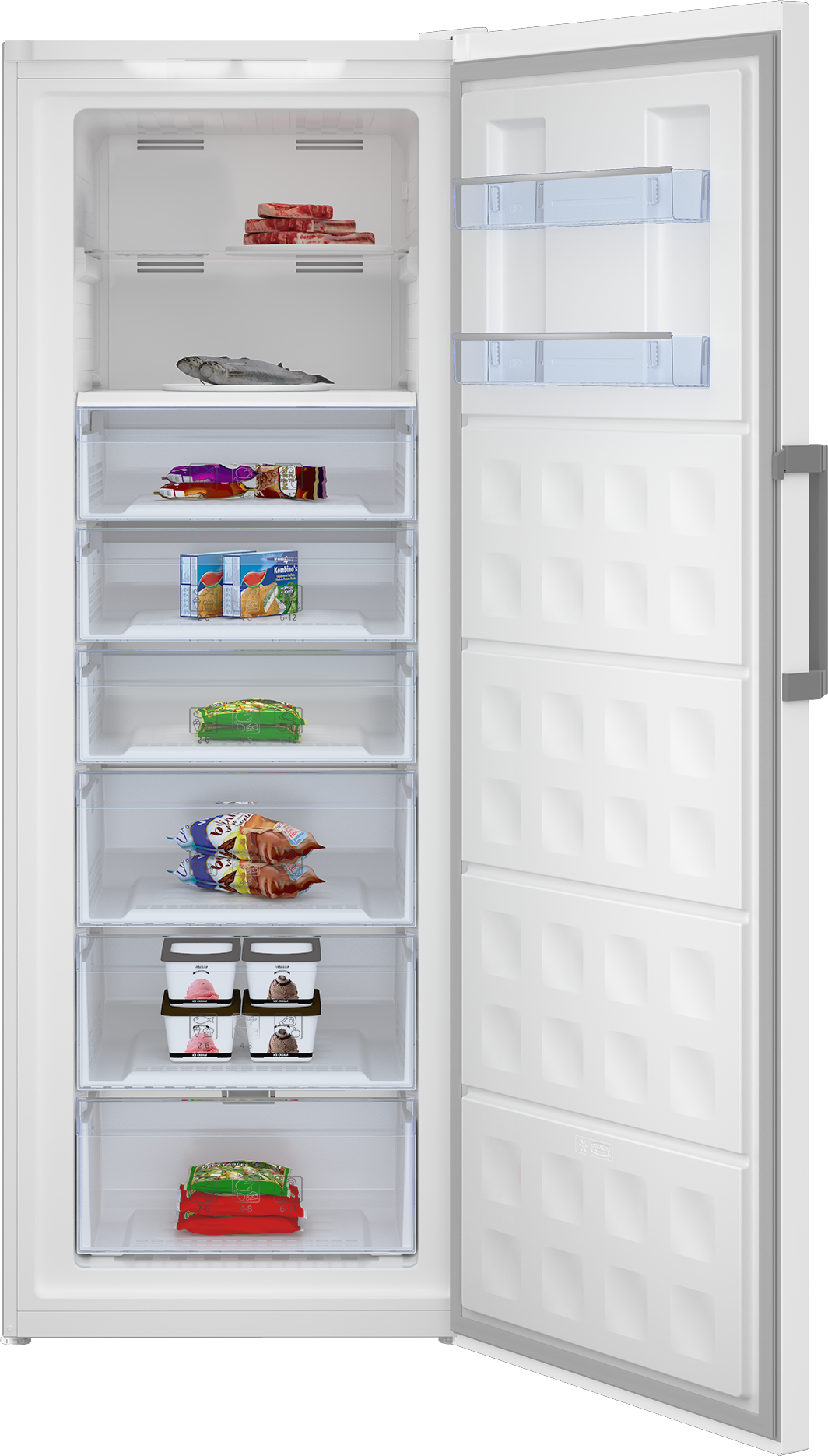 RFNE448E45W | Zamrzovalnik (Pokončen, 404 L) | BEKO