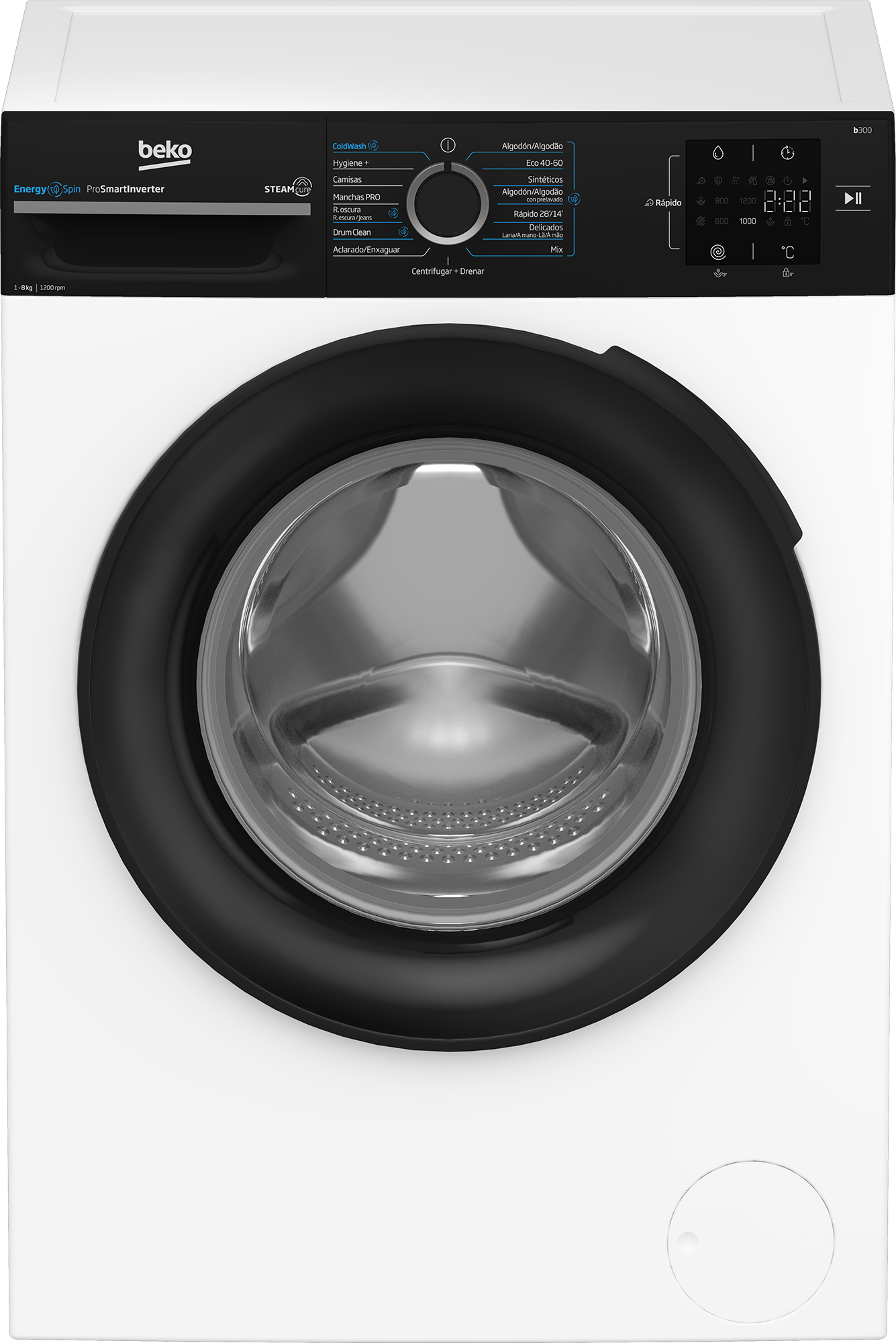 BM3WFSU38213 | Lavadora EnergySpin 8 kg 1200 rpm | BEKO