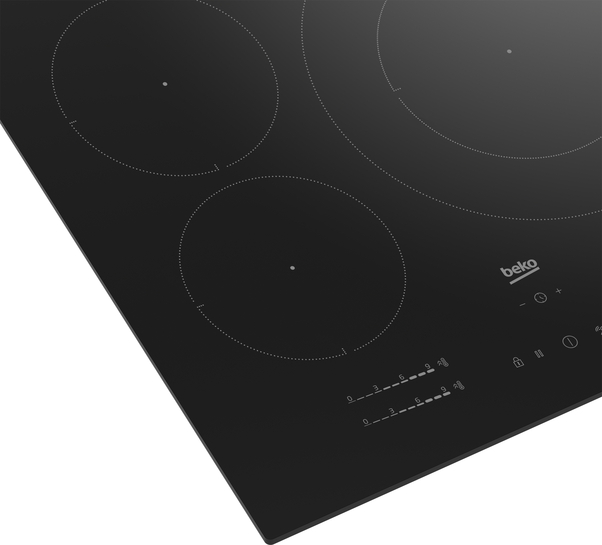 HII 63720 UT | Placa Inducción 3 zonas con booster 5400W y Duo de 32cm ...
