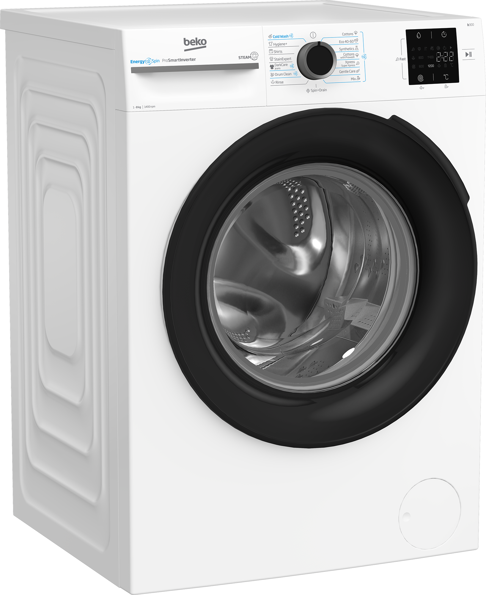 BM3WFSU38413WB | Tvättmaskin (8 kg, 1400 rpm) | BEKOGLOBAL