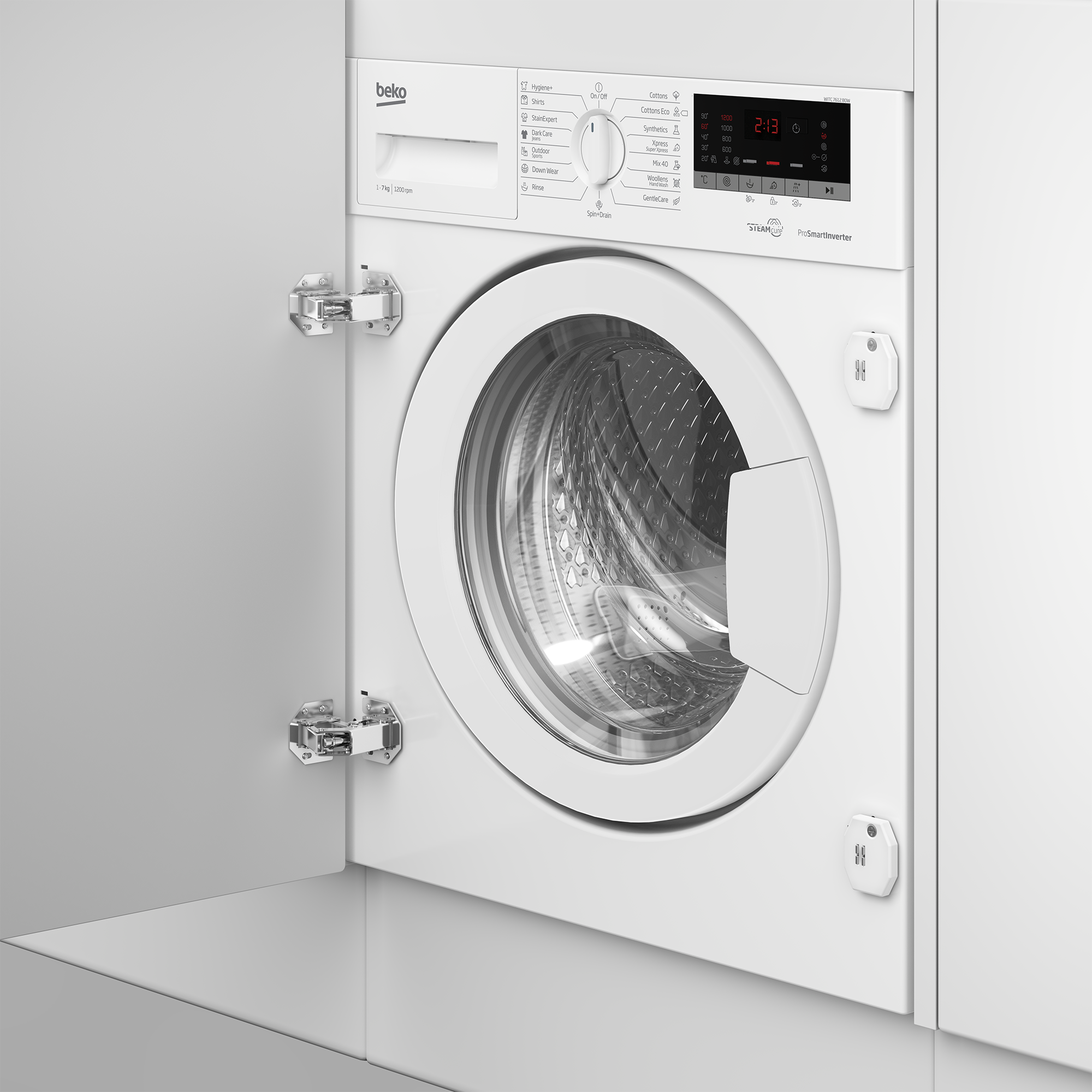 WITC 7612 B0W | Freestanding Washing Machine (7 kg, 1200 rpm) | BEKO WITC 7612 B0W | Freestanding Washing Machine (7 kg, 1200 rpm) | BEKO