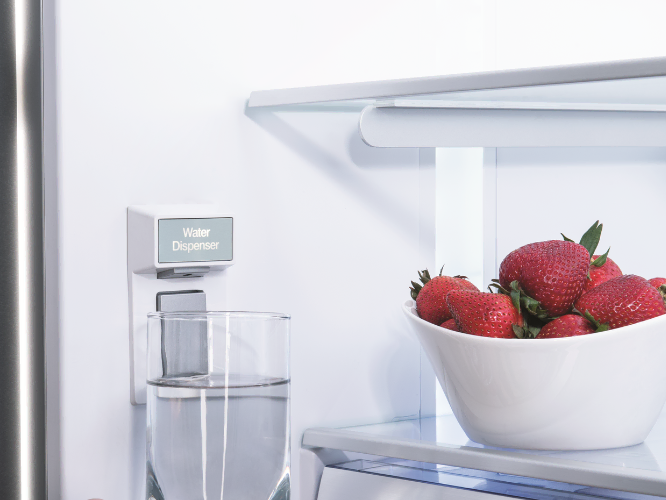 BFFD3624ZSS | 35.74803, French Door Refrigerator with - | BEKO